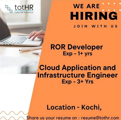 Multiple Job Vacancies Tothr