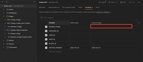 노션 API로 Database 활용하기 포스트맨