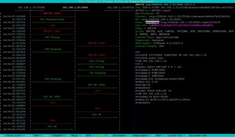 Sngrep утилита анализа и захвата Sip трафика