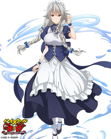 Grayfia Lucifuge High School Dxd High School Dxd Hero High School