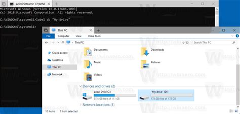 Change Drive Label And Rename Drive In Windows