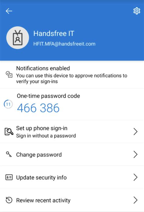 Office 365 Multi Factor Authentication Setup Handsfree It Support Portal