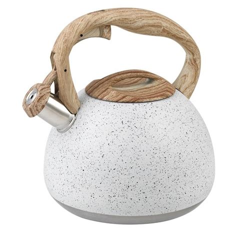 ᐉ Чайник Unique Un 5306 со свистком 2 7 л White Tf5894 • Купить в Киеве Украине • Лучшая цена