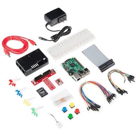 Raspberry Pi 3 Starter Kit Hookup Guide