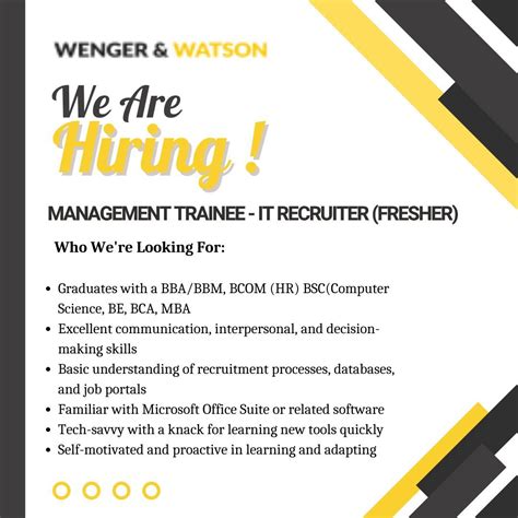 Thanushree N On Linkedin Managementtrainee Itrecruiter Freshers Hrcareers