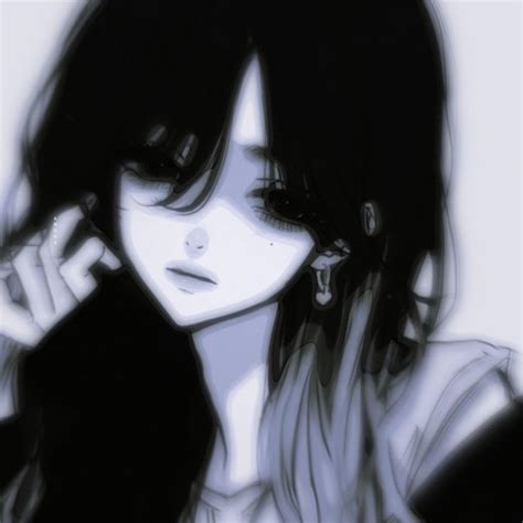 Emo Aesthetic Pfp Black And White Emo Icon White Background Black