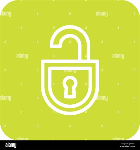 Unlock Vector Icon Design Illustration Stock Vector Image And Art Alamy