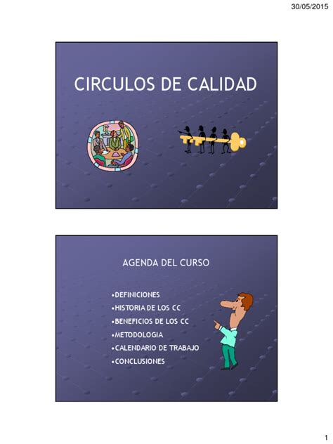 Presentación Circulos De Calidad Pdf Calidad Comercial Business