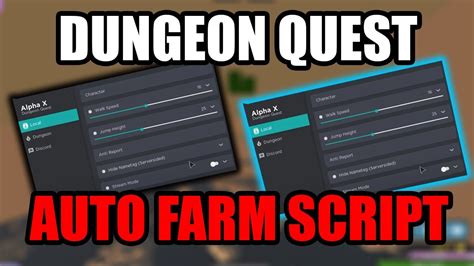 Dungeon Quest Script Auto Farm New Updated Pastebin 2023 Youtube