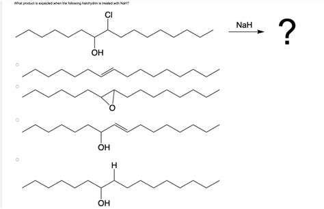 Solved What Product Is Expected When The Following