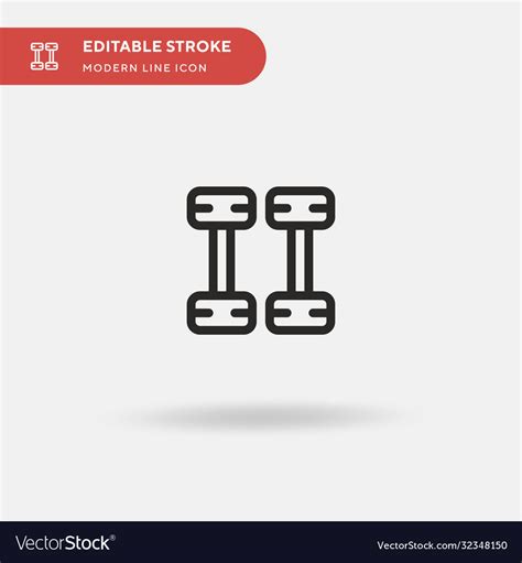 Exercise Simple Icon Symbol Royalty Free Vector Image