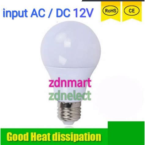 Jual Ac Dc Lampu Led 12v 24v 12 24 Volt 7w 9w 12w 15w Shopee Indonesia