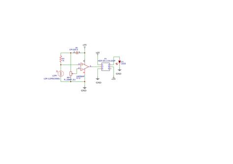 USING LDR And Relay Resources EasyEDA
