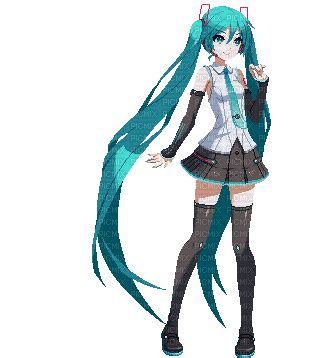 Hatsune Miku Dance Miku Vocaloid Anime Girl Cute Free Animated GIF PicMix