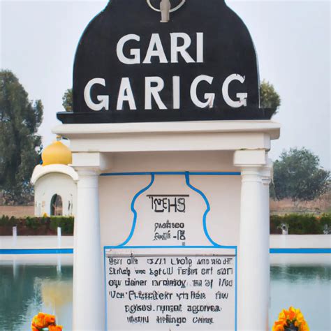 Anglo Sikh War Memorial Mudki In India Historyfacts And Services