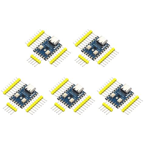 5uds placa de desarrollo pico del microcontrolador rp2040 zero para