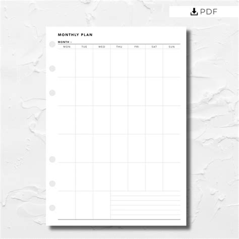 Printable Planner Inserts Artofit