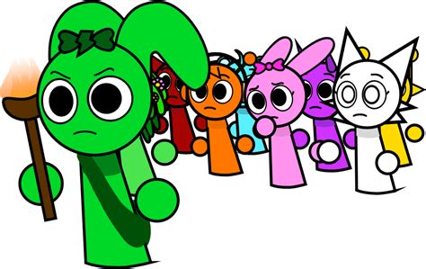 Were The Sprunki Going To Hunt Monster By Maiborod On Deviantart