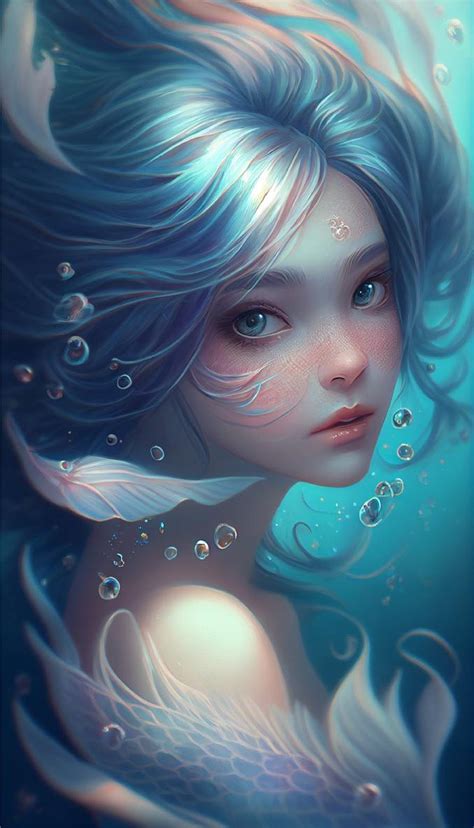 Download Ai Generated Girl Mermaid Royalty Free Stock Illustration