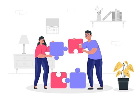 Premium Vector Teamworkillustration