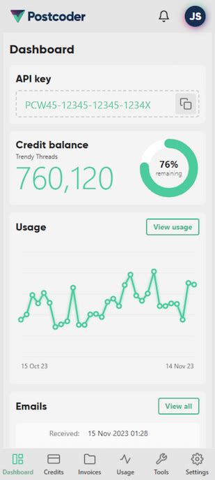 bank validation api postcoder