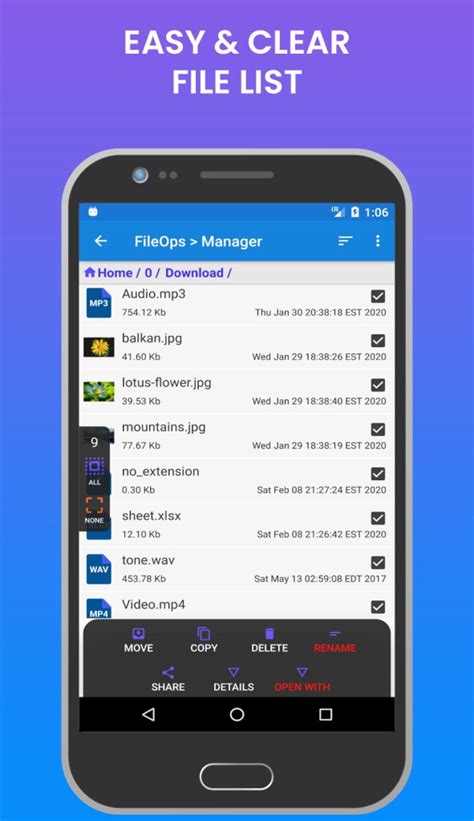 Fileops Pro Batch Rename Shred Encrypt Files Android App