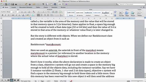 Objective C Tutorials 56 Pointers Or Reference Youtube