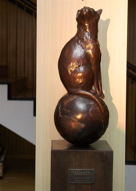 Félicette Has Landed Memorial For First Cat In Space Unveiled In