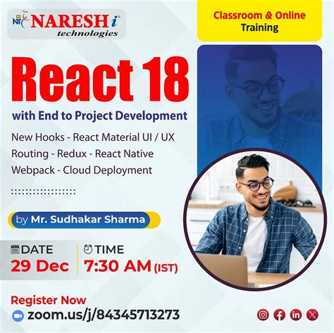 React Js Online Training — Naresh It Avinash Nit Medium