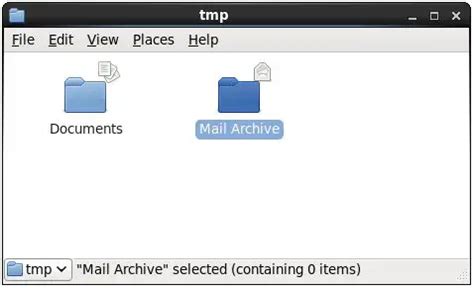 Browsing The System Files And Folders On The RHEL Desktop Techotopia