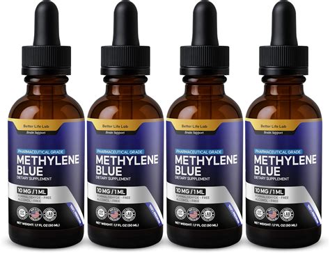 Methylene Blue Pharmaceutical Grade 9999 With Dropper