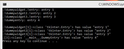 Python Get Value From Entry To Be Inside Frame Stack Overflow