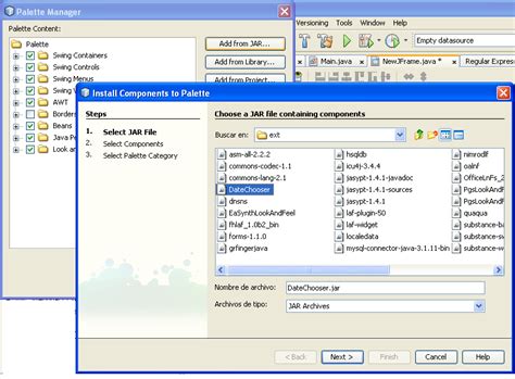Un Selector De Fechas Para Aplicaciones Java