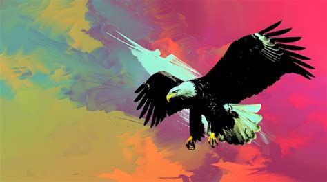 Premium Photo Low Poly Eagle Vector