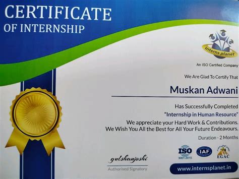Muskan Adwani On Linkedin Hello Connections Im Happy To Share That I