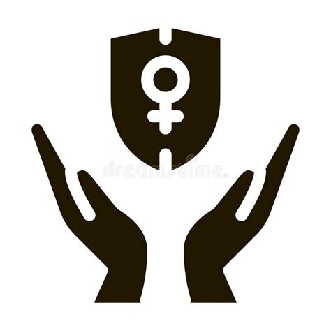 Protection Female Sex Icon Vector Glyph Illustration Stock Vector Illustration Of Sexual