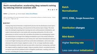 Introduction To Batch Normalization PDF