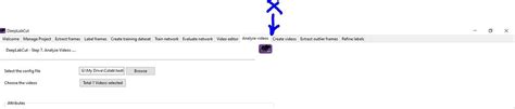 refine tracklets tab is missing from dlc gui usage and issues image