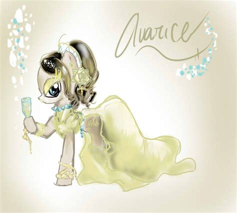 Seven Deadly Sins Ponies Avarice Pony Seven Deadly Sins Sins