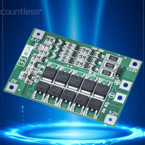 [countless Th] บอร์ดโมดูลป้องกันแบตเตอรี่ลิเธียม สมดุล สําหรับสว่าน
