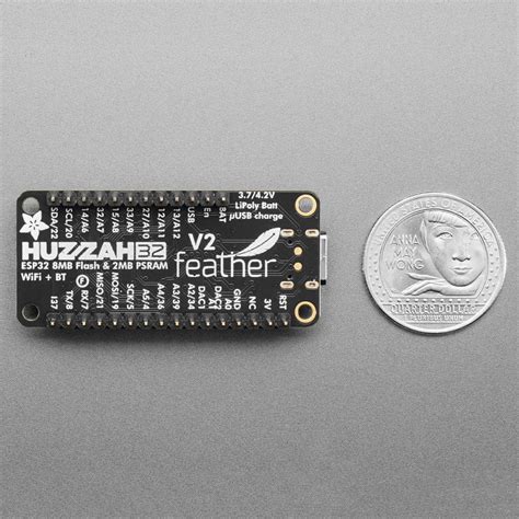 adafruit esp32 feather v2 with headers 8mb flash 2 mb psram