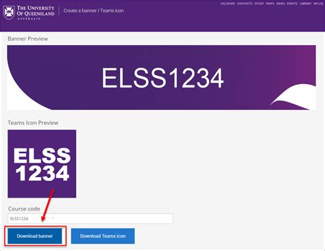 Create A Learnuq Banner Elearning University Of Queensland
