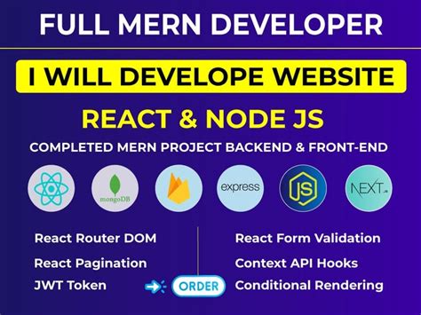 Full Stack Web Developer React Js Mern Stack Javascript