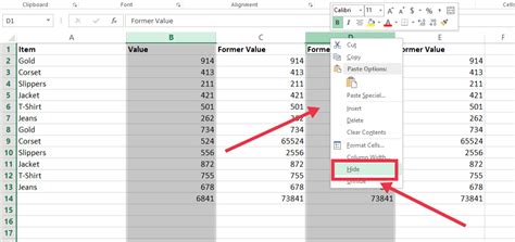 How To Hide Columns In MS Excel OfficeBeginner