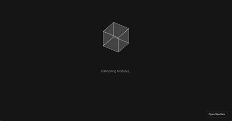 Codesandbox React Template Codesandbox