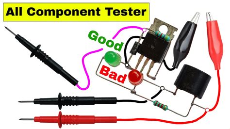 how to make all in one component tester all component tester