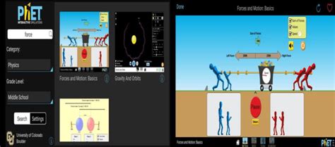 Phet Physics Simulations