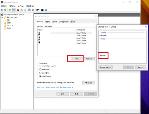 Svn Window Svn Server Add Users