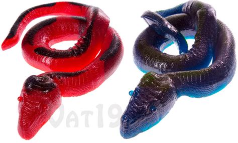 A 26 Pound Edible Gummy Party Python