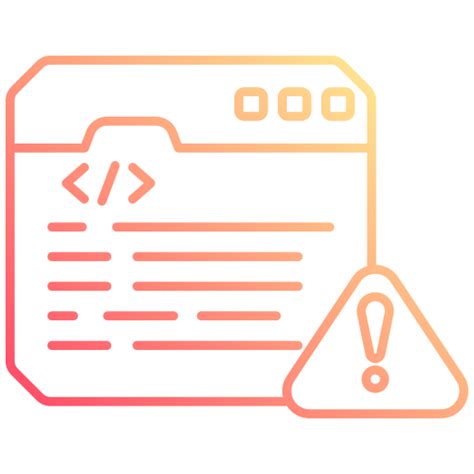 Web Code Generic Gradient Outline Icon Freepik